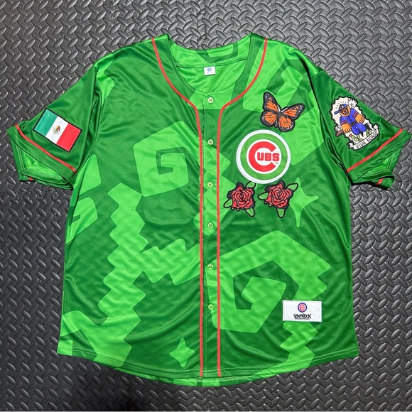 Sentrock | Shirts | Sentrock Chicago Cubs Heritage Mexico Jersey Adult ...